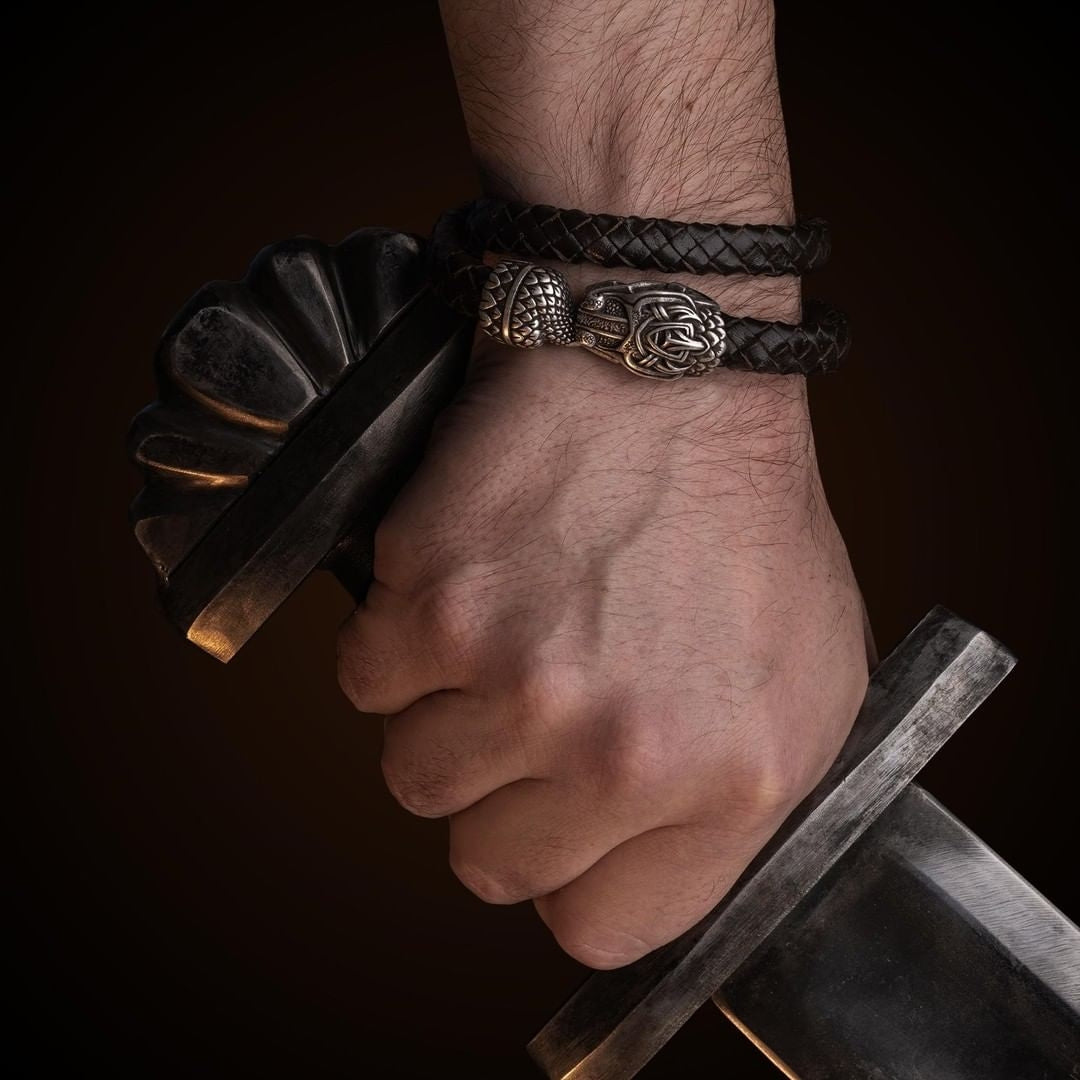 Viking Leather Bracelets – vkngjewelry