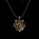 Bronze Loki Mask Amulet for men & women – vkngjewelry