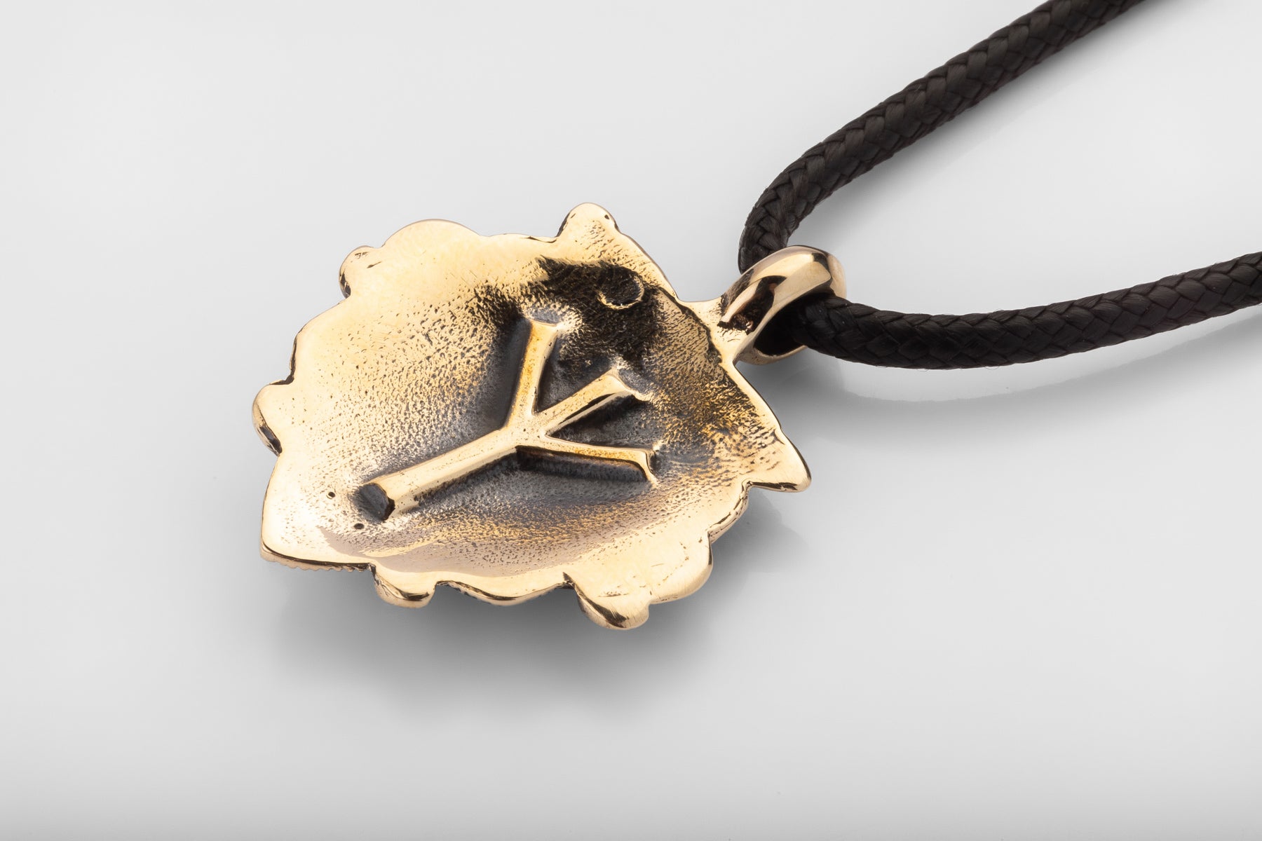 Handcrafted Brass Odin Mask Pendant – vkngjewelry