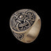 Handcrafted Odin Ring Bronze | Handmade | VKNG Jewelry – vkngjewelry