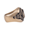 Odin's Horns Bronze Ring | Handmade | VKNG Jewelry – vkngjewelry