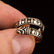 Ouroboros Elder Futhark Runes Bronze Ring | Handcrafted | VKNG Jewelry ...